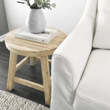 Organic Boho Side Table | Blonde Elm | Large – Impreshens
