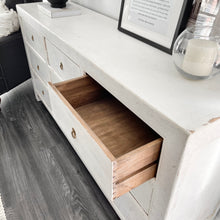 Hamptons Chest | Coastal | Nine Drawer | Rustic White – Impreshens